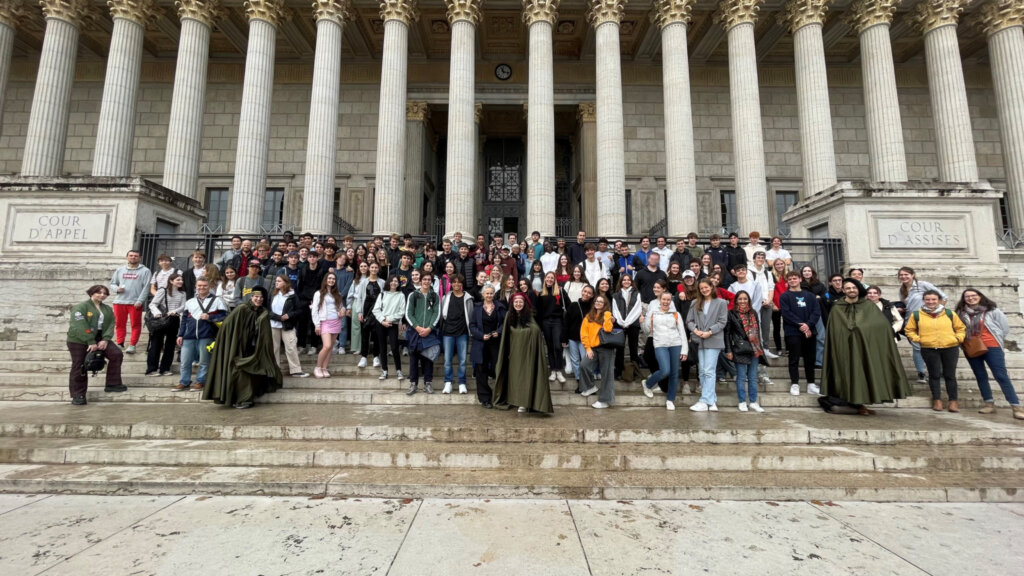 Matinée d'intégration du Lycée dans le quartier du Vieux Lyon - Ombrosa