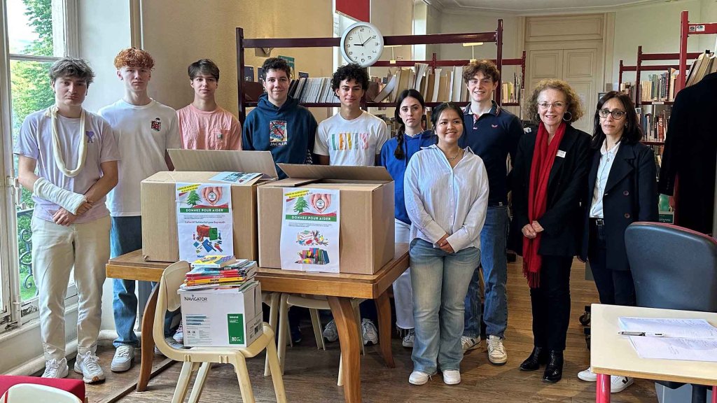 Collecte de fournitures scolaires pour le Liban - Ombrosa